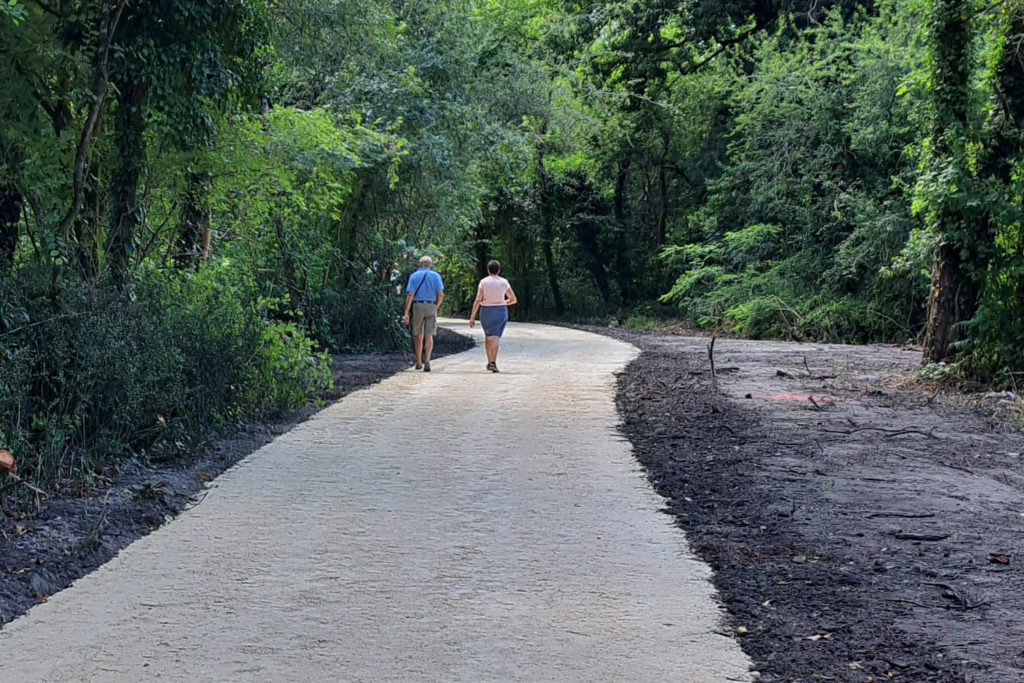 Nouvelle voie verte : Chemin des amoureux - Le Taillan Médoc